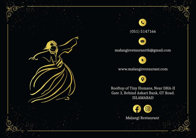 Menu - Malangi Restaurant