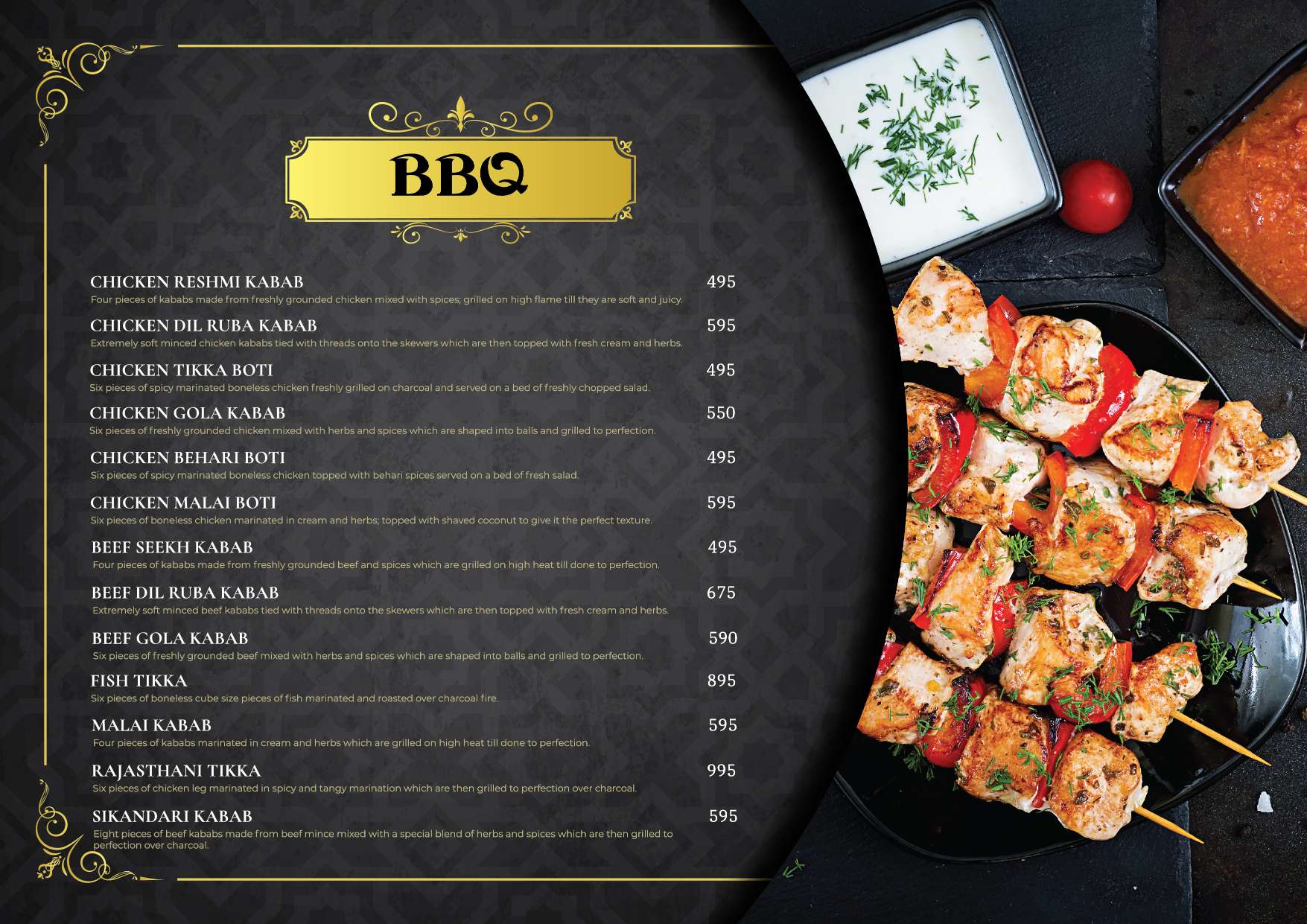 Menu - Malangi Restaurant
